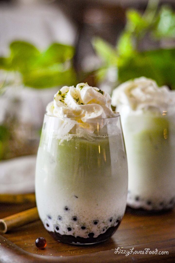 Matcha Bubble Tea from Taiwan | Lizzy Loves Food