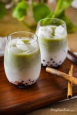 Matcha Bubble Tea from Taiwan | Lizzy Loves Food