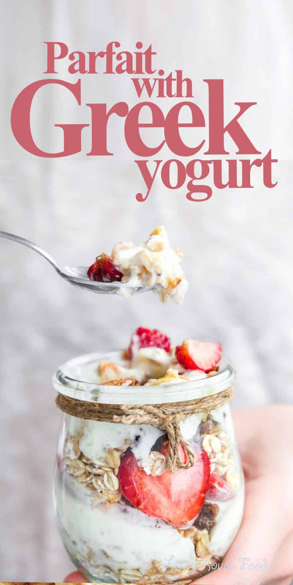 Parfait with Homemade Greek Yogurt | Lizzy Loves Food