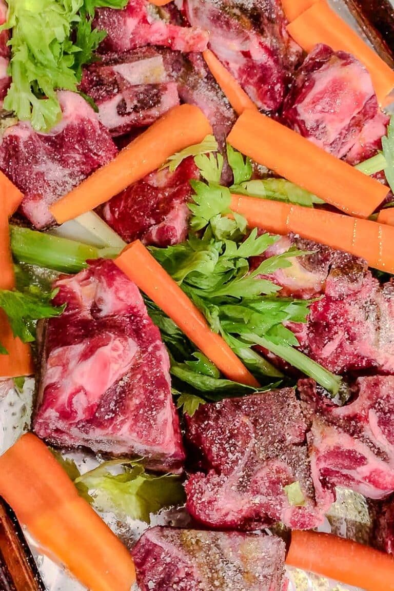 Roasting Beef Bones for Broth | Lizzy Loves Food