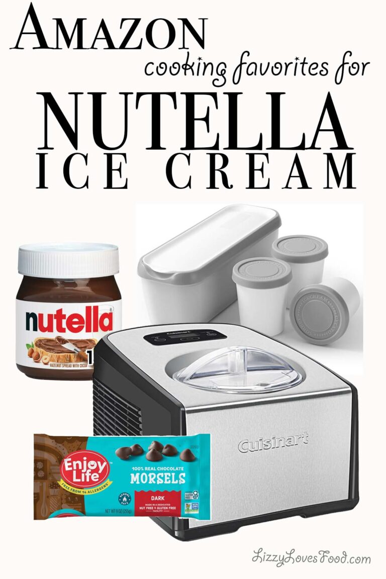 Nutella Ice Cream a French Favorite | Lizzy Loves Food